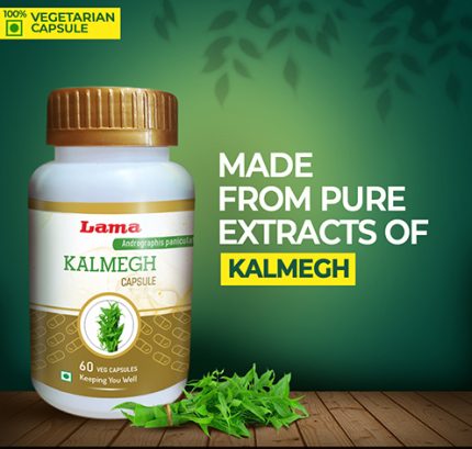Kalmegh Veg 60 Capsules – Lama Pharmaceuticals