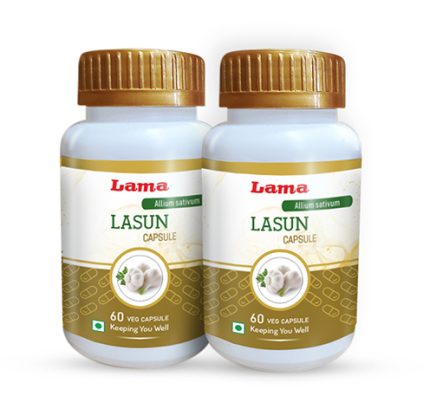 Lasun Veg 60 Capsules – Lama Pharmaceuticals